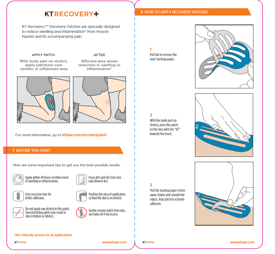 KT Recovery+™ Recovery Patch | KTTAPE | HK | 2H STORE – 2H-STORE