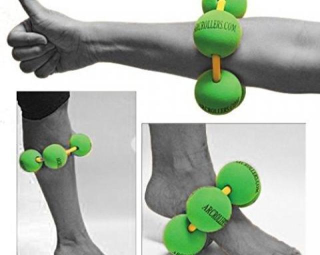MyoBalls 5 Black - Foam Roller Balls - 360° Full Body Myofascial Relea ...